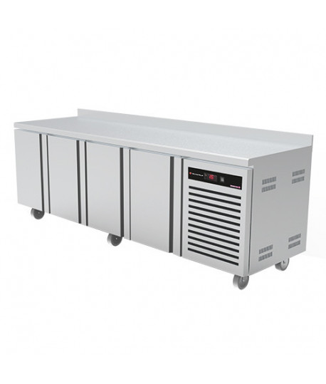 REFRIGERATED COUNTER - POSITIVE COLD - DEPTH 700 MM - GN 1/1 - LEANING ...